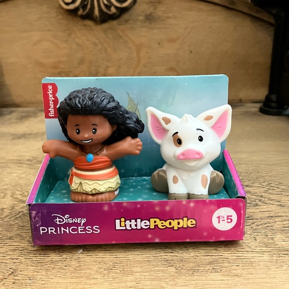 Toys | Fisher Price Little People Disney Princess Mulan And Mua Pig ...
